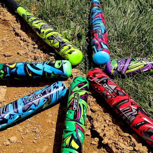 ORTIZ34 Graffiti Plastic Bat & Ball Homerun Set- David Ortiz Backyard ...