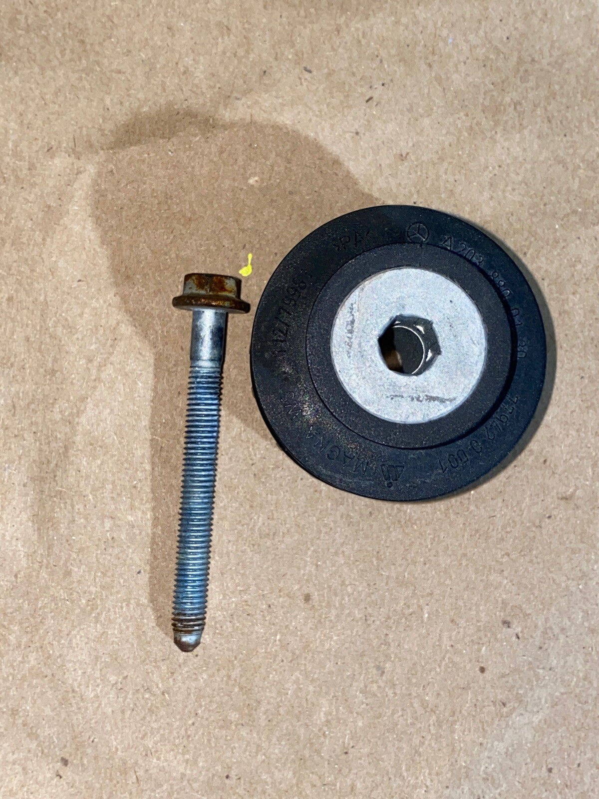 Mercedes-Benz W164 W203 C230 C32 Front Bumper Bracket Bumper End ...