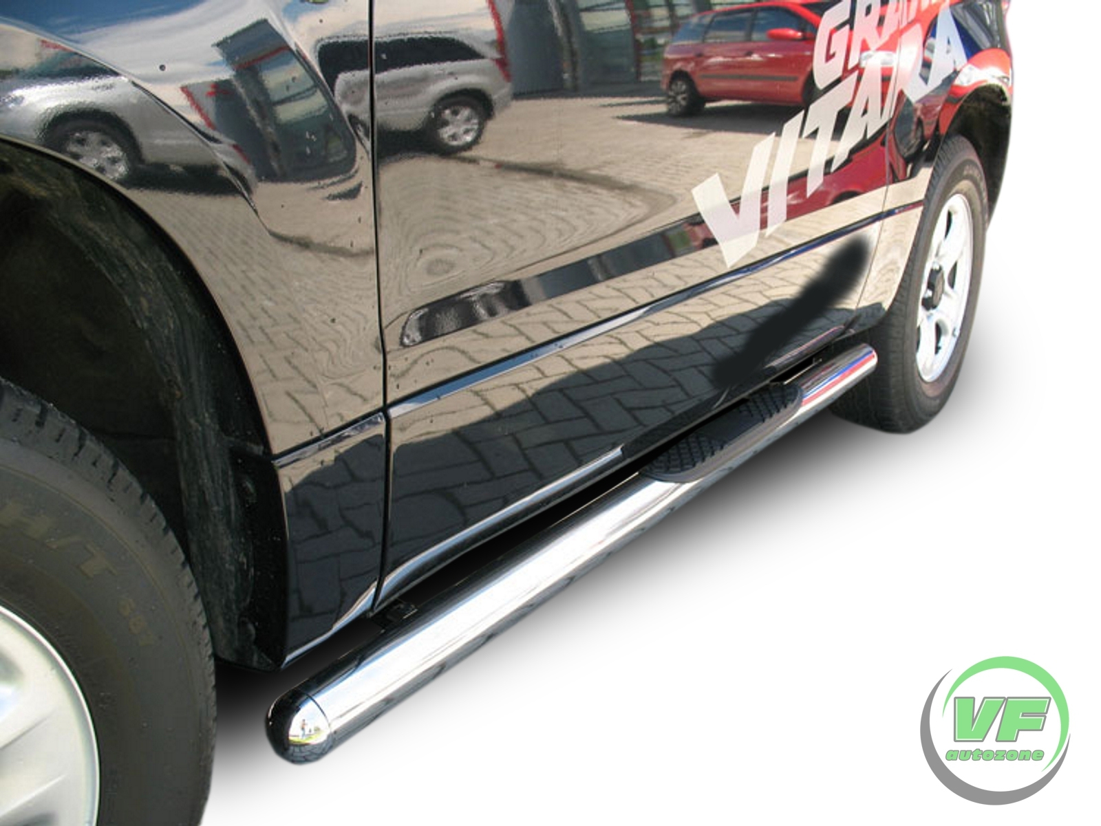 Side Bars Steps Protection Bars For Suzuki Grand Vitara Mk3 3 Door ...