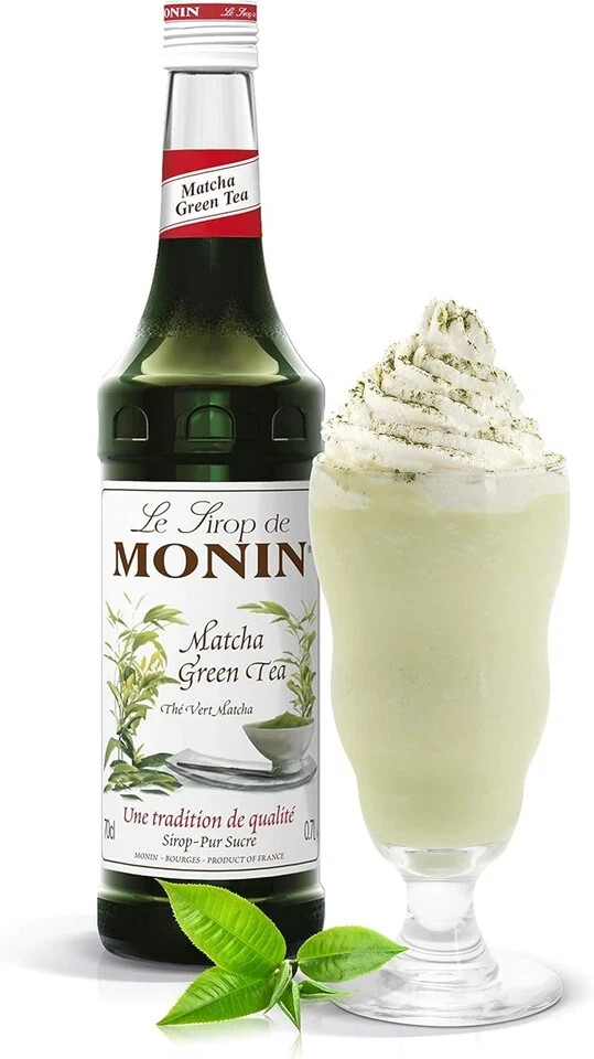 MONIN Premium Matcha Green Tea Syrup 700 ml | eBay UK