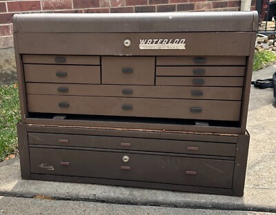 40526 Waterloo Toolbox – 2-Piece, 10-Drawer Storage | eBay