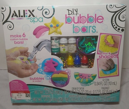 🆕Spa DIY Bubble Bars Girls Fashion Activity (Alex) soap making | eBay