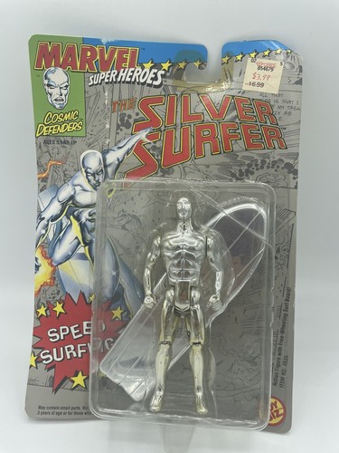 SILVER SURFER w/Speed Surfing Action Figure Toy Biz 1992 MARVEL ...