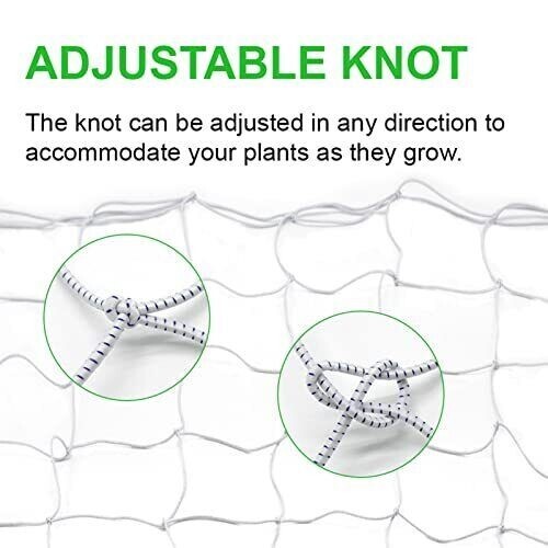 2 Pack 4x4 Trellis Netting Scrog Net for Grow Tent Gardening Climbing ...