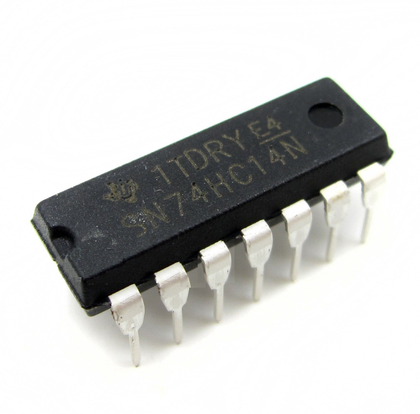 100 PCS IC 74HC14 HEX SCHMITT-TRIG INV 14-DIP NEW | eBay