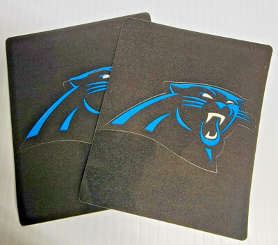 2 Carolina Panthers NFL Football Vinyl Stickers Car Truck Window Decal ...