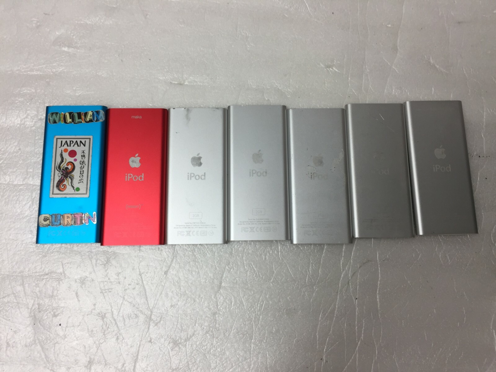 Lot of 7 Apple iPod A1199 2GB/4GB FOR PARTS READ | eBay