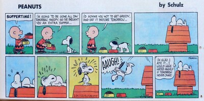 Peanuts by Charles Schulz - full color Sunday comic page - November 27 ...