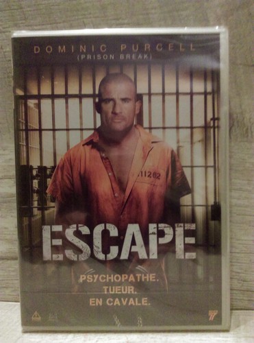 👉 DVD ESCAPE - Dominic Purcell - Thriller FILM de CINEMA - Psychopathe ...