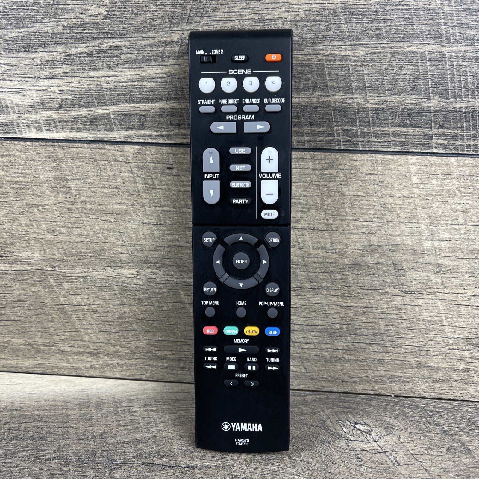 Yamaha RAV575 VDM8700 Remote Genuine fits RX-V6A TSR-700 Receiver ...