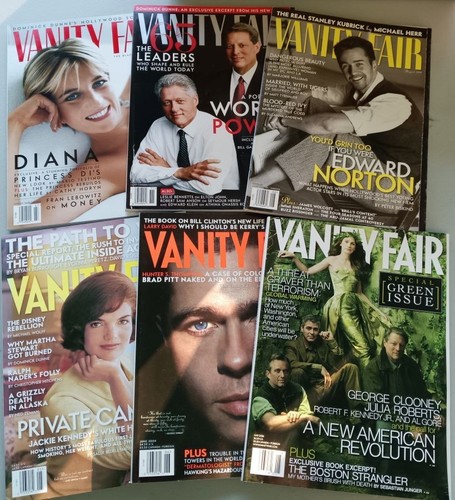 (6) Collectible Vanity Fair Magazines | eBay