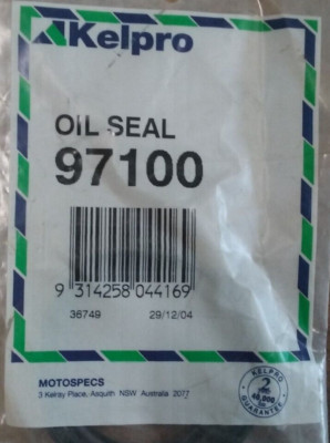 97100 - Oil Seal Kelpro | eBay Australia