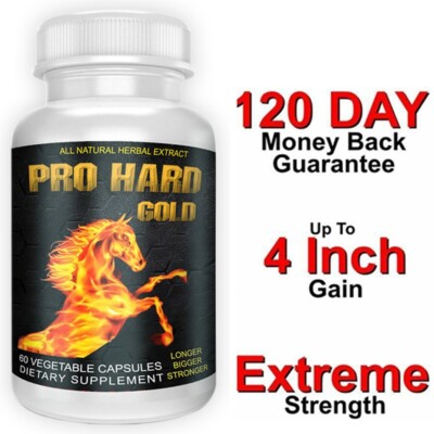 Pro Hard Gold Male Performance Enhancement 60 Pills - Dietary ...