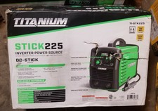 TITANIUM Stick 225 Inverter Welder With Electrode Holder Ti-stk225 for ...