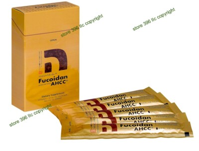 AUTHENTIC FUCOIDAN AHCC NATURE MEDIC LIQUID 10 PACKETS MADE IN JAPAN ...