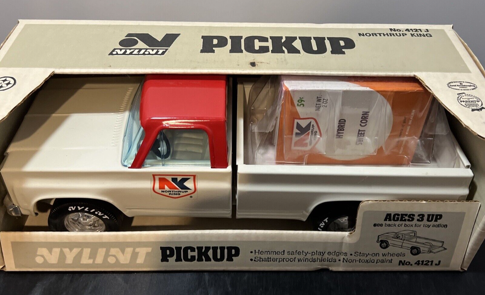 Rare Vintage Nylint / Ertl Northrup King Chevy pick up In Box,]4121-J ...