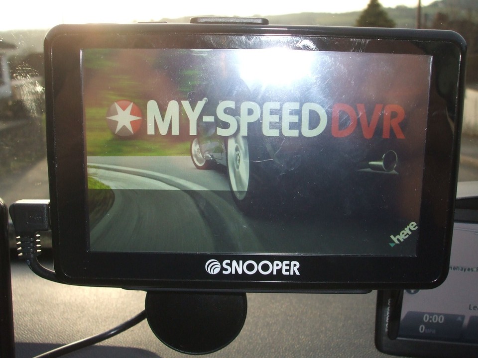 Snooper My-Speed DVR SC-5900 Plus Speed Camera Detector with Dash Cam ...