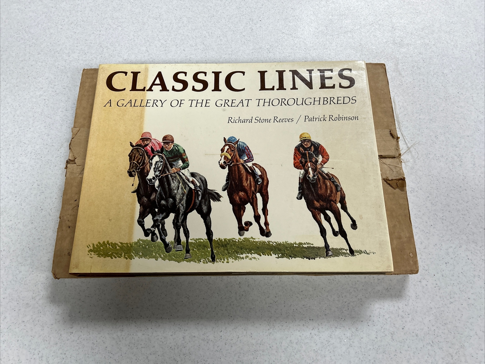 Classic Lines A Gallery of the Great Thoroughbreds 1975 1st Edition ...