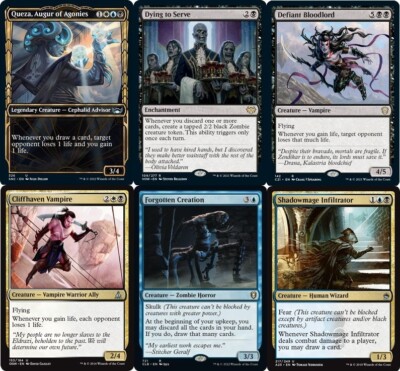 MTG Commander EDH Queza, Augur of Agonies 100 Cards Custom Deck - NM | eBay