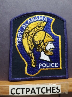 TROY, ALABAMA POLICE SHOULDER PATCH AL | eBay