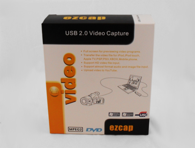 GENUINE EzCAP 116 USB2.0 Video Capture Digital Video Editing -Support ...