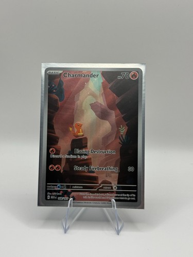 Pokémon TCG Charmander Illustration Rare Card 168/165 NM/MT Condition ...