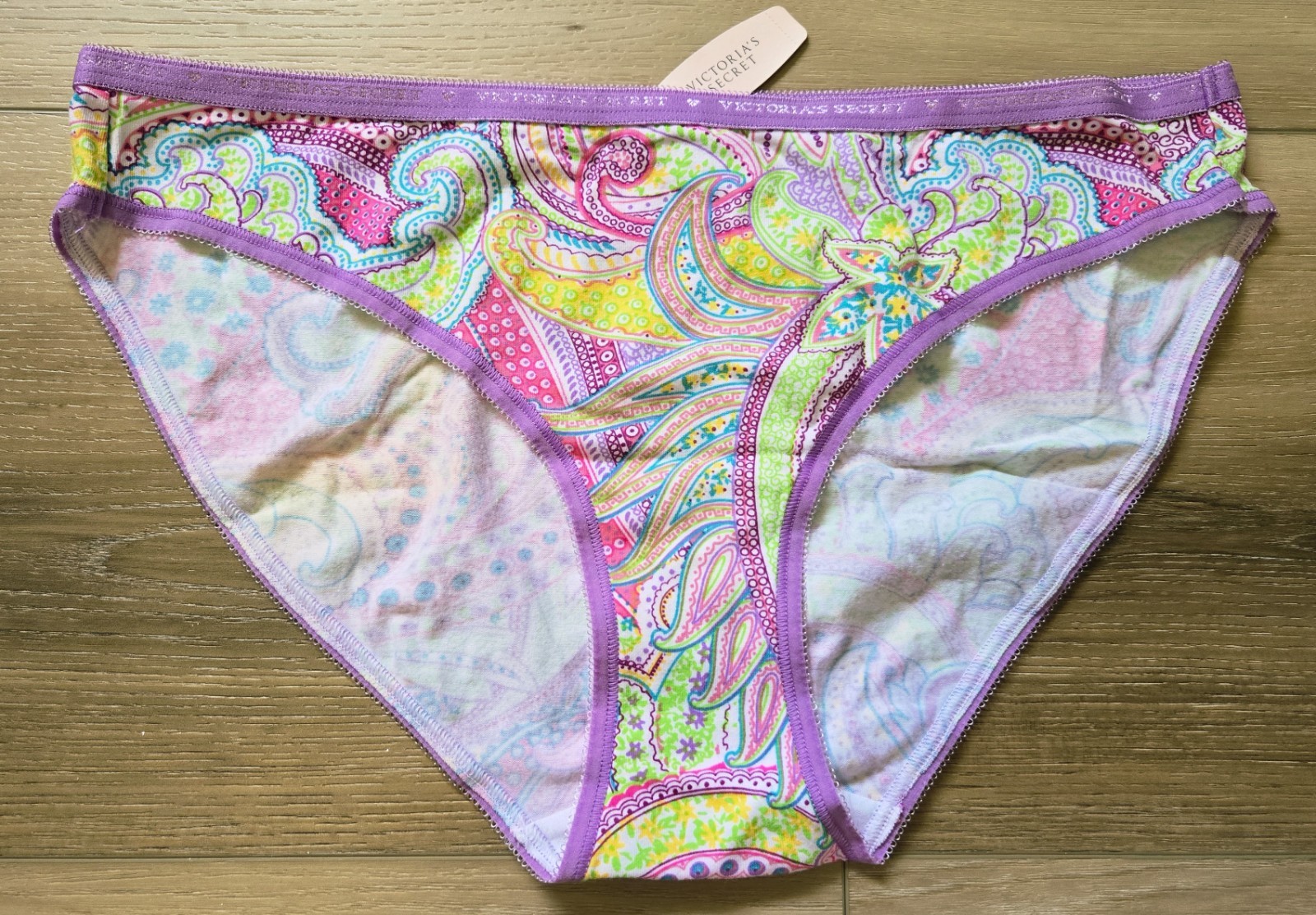 NWT Vintage Victoria's Secret Signature Waistband Cot… - Gem