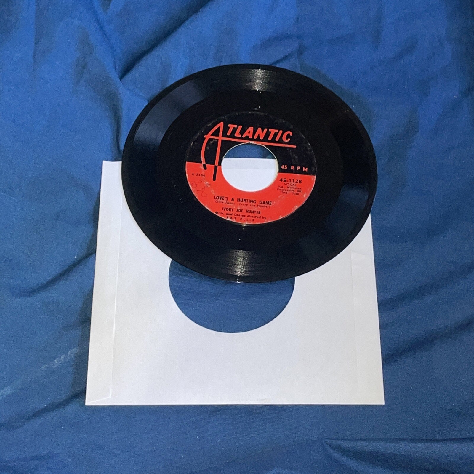 45 RECORD - IVORY JOE HUNTER - LOVE'S A HURTING GAME | eBay
