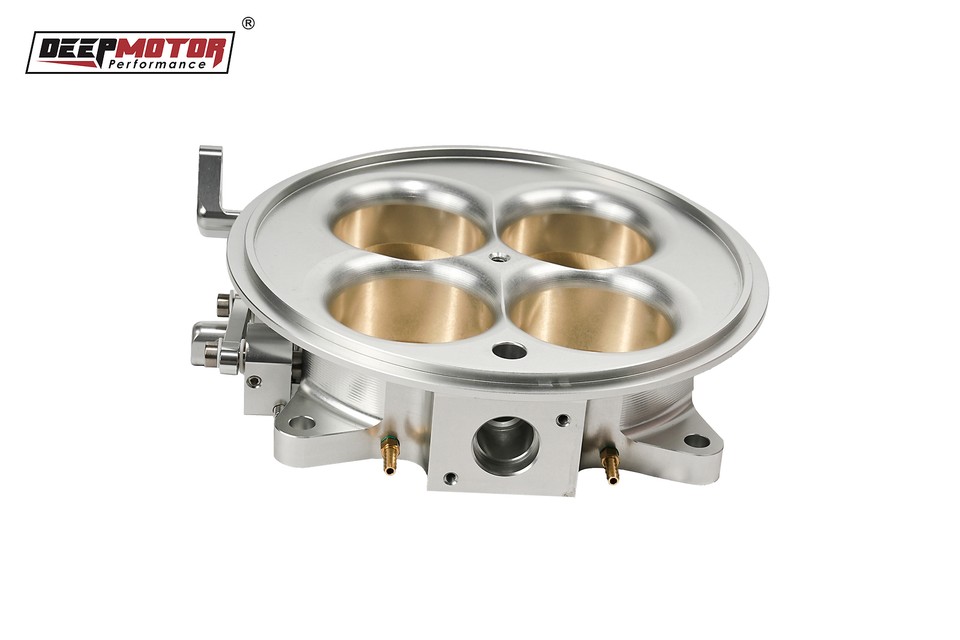 Deepmotor Billet Aluminum 2200 CFM 4 Barrel 4500 Dominator Throttle ...
