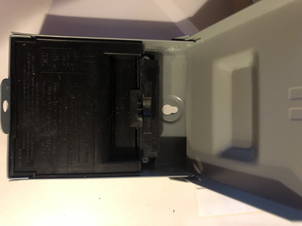 Halex HNF60R AIR CONDITIONER DISCONNECT EACH, 60 Amp, Gray | eBay