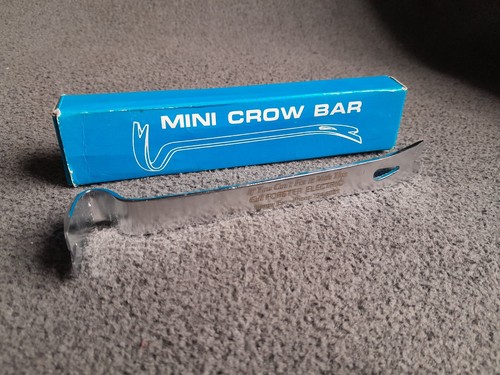 Vintage New In Box Miniature Crow Bar Advertising Piece | eBay