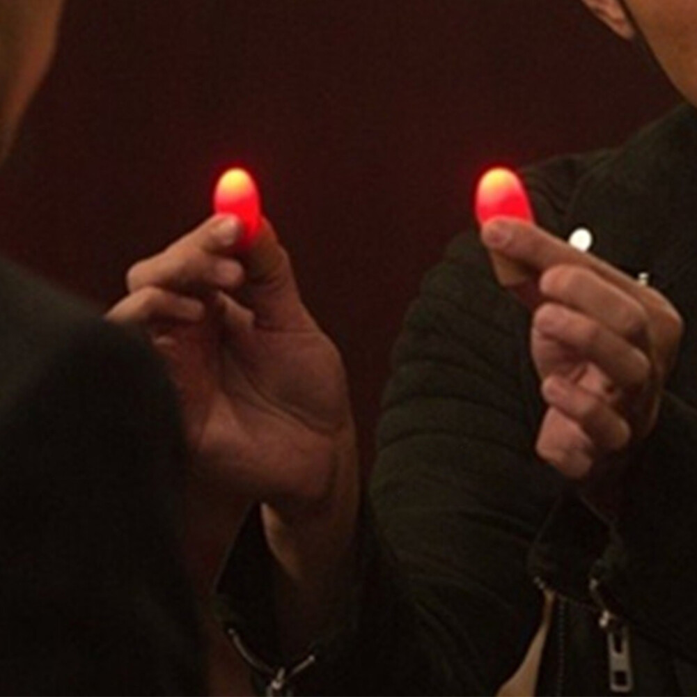 Led Flashing Finger Thumbs Light Trick Prop Show Street Bar Kids Adults ...