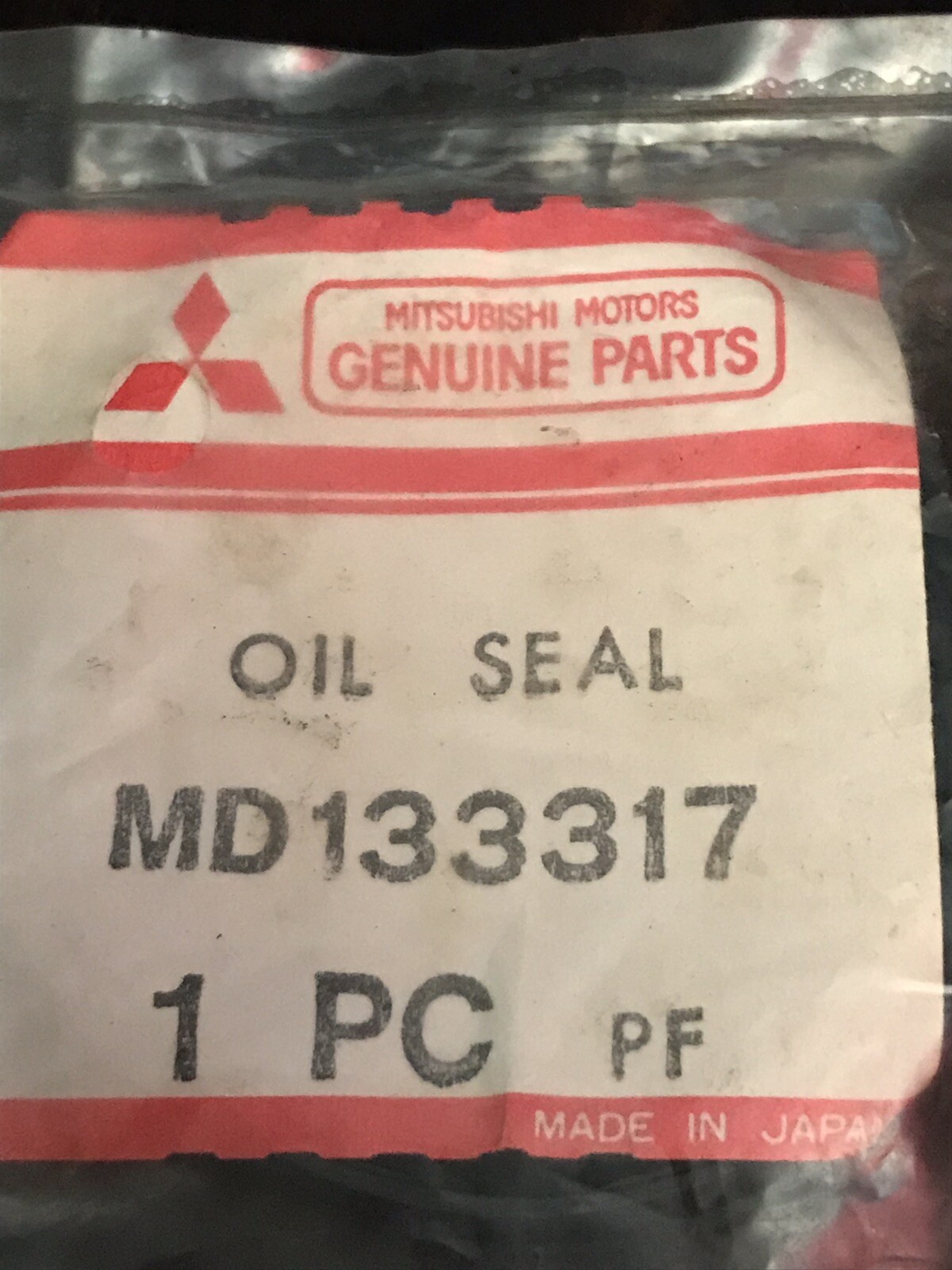 Mitsubishi Motors Genuine Parts MD133317 Camshaft Oil Seal for sale ...