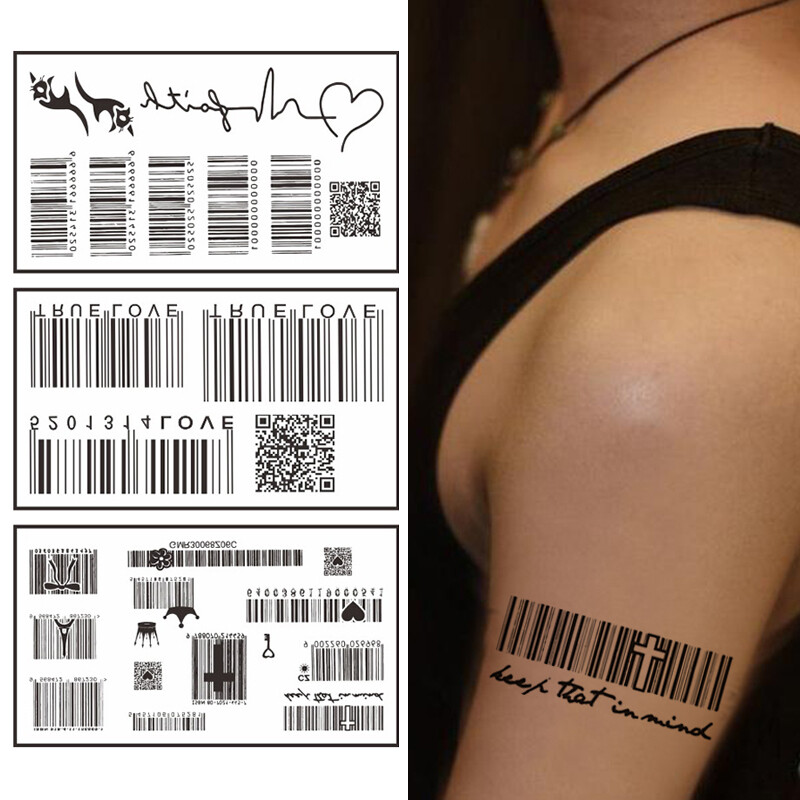 Barcode Tattoo Scannable Barcode Tattoo | NERD HURDLES PODCAST