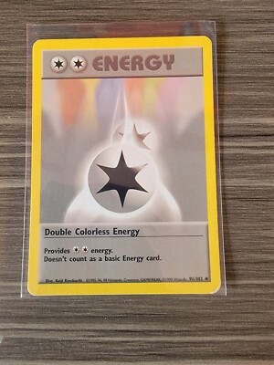 Lightly Played Double Colorless Energy 096/102 Base Set Pokemon TCG | eBay