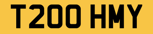 TOMMY TOM PRIVATE NUMBER PLATE PERSONAL REGISTRATION THOM REG THOMAS ...