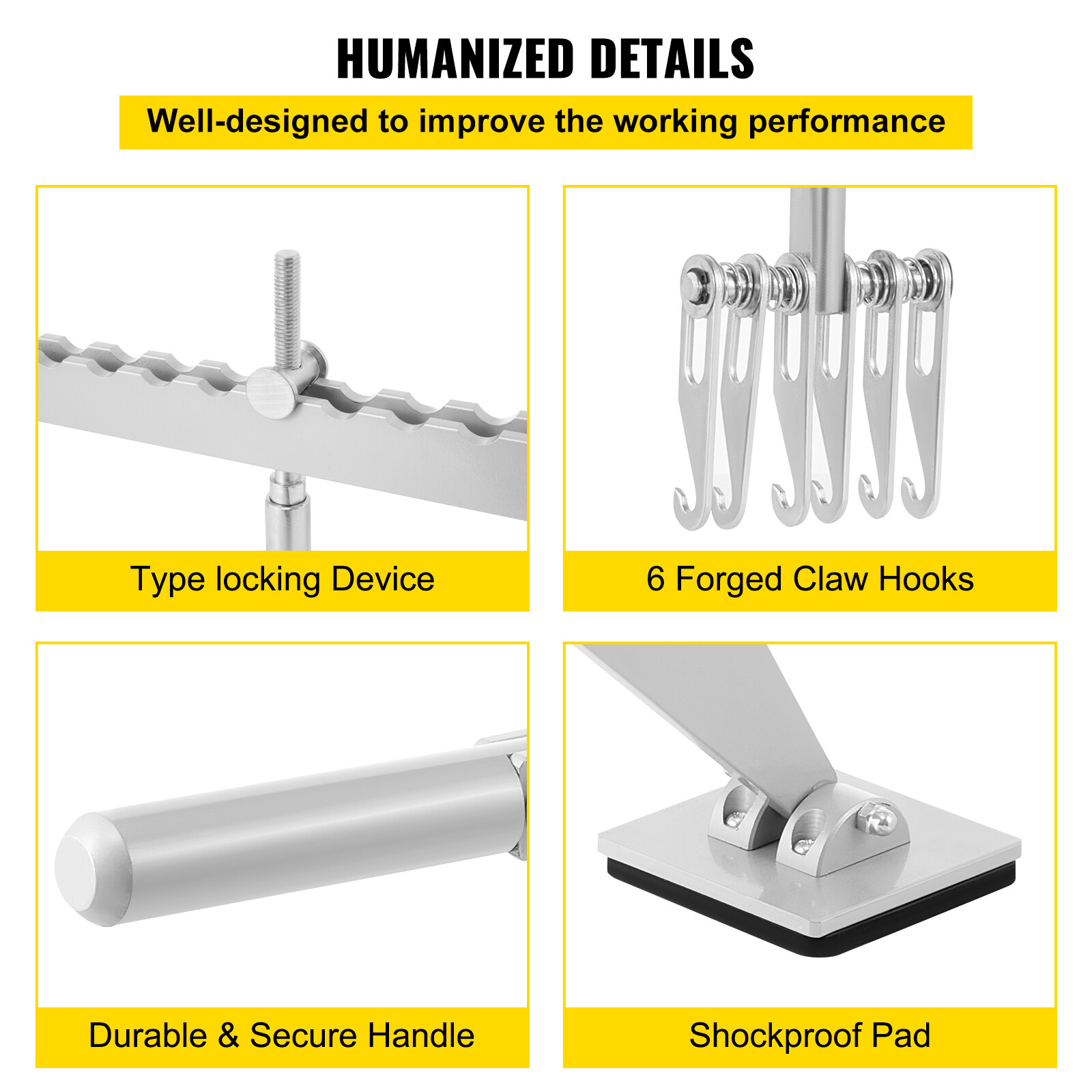 Car Dent Bar Puller Pull Lever Pulling Kit Removal Hammer Repair Auto ...