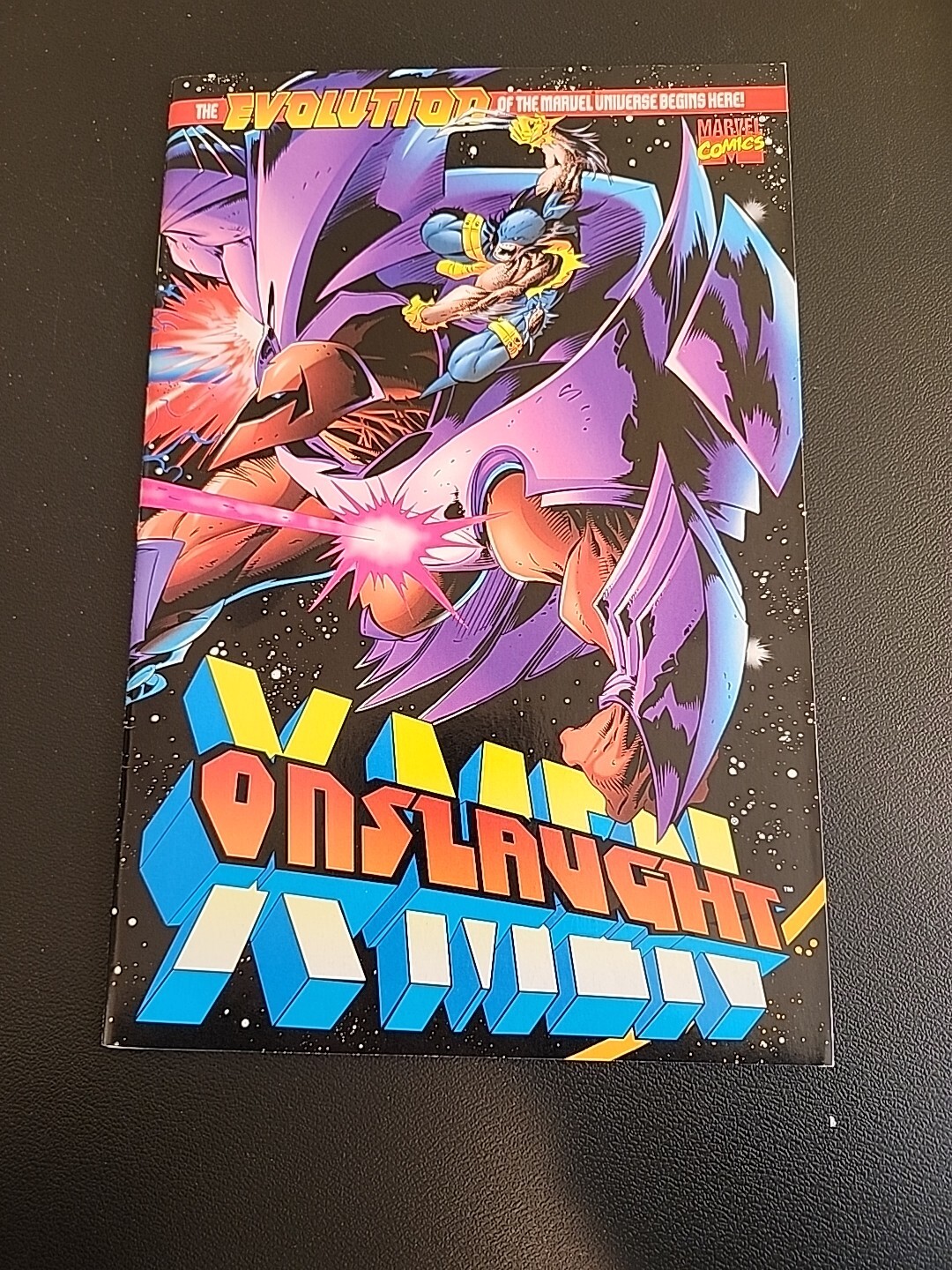 Onslaught X-Men #1 (08/96, Marvel)- Wolverine Gambit Scarlet Witch Iron ...