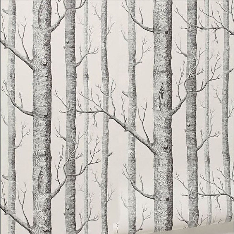 10M Tree Pattern Wallpaper for Bedroom Modern Design Living Room Wall ...