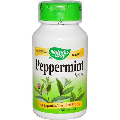 Peppermint Leaf Extract Capsules by Nature's Way - 100 | eBay UK