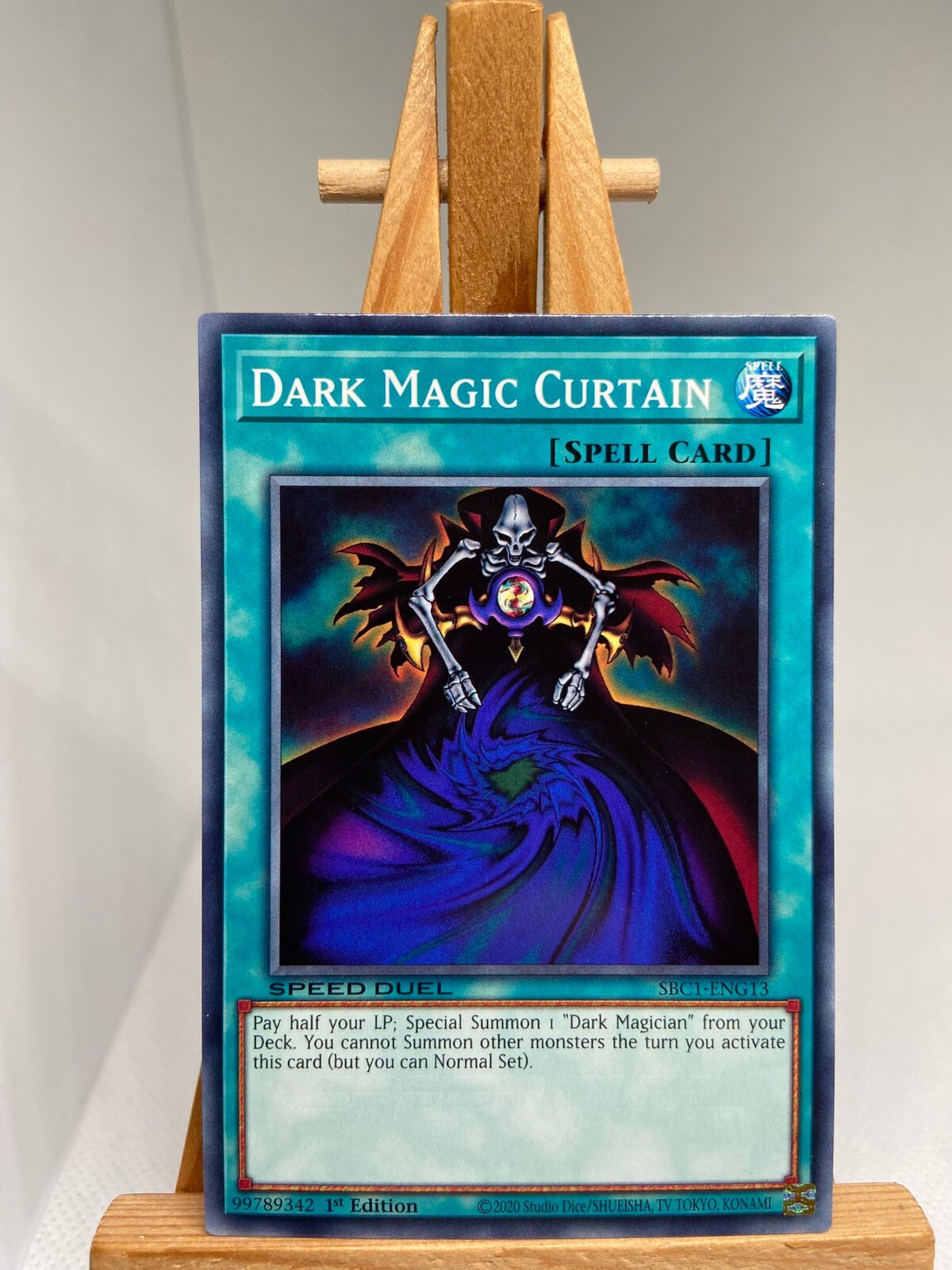 Dark Magic Curtain - 1st Edition SBC1-ENG13 - NM - YuGiOh | eBay
