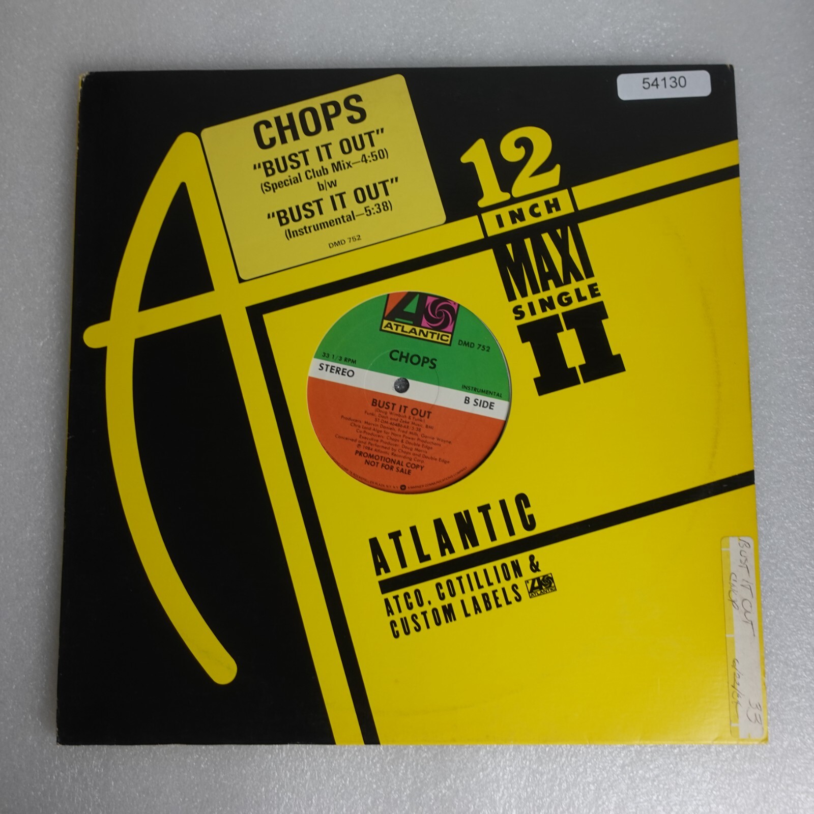 Chops Bust It Out PROMO SINGLE Vinyl Record Album | eBay