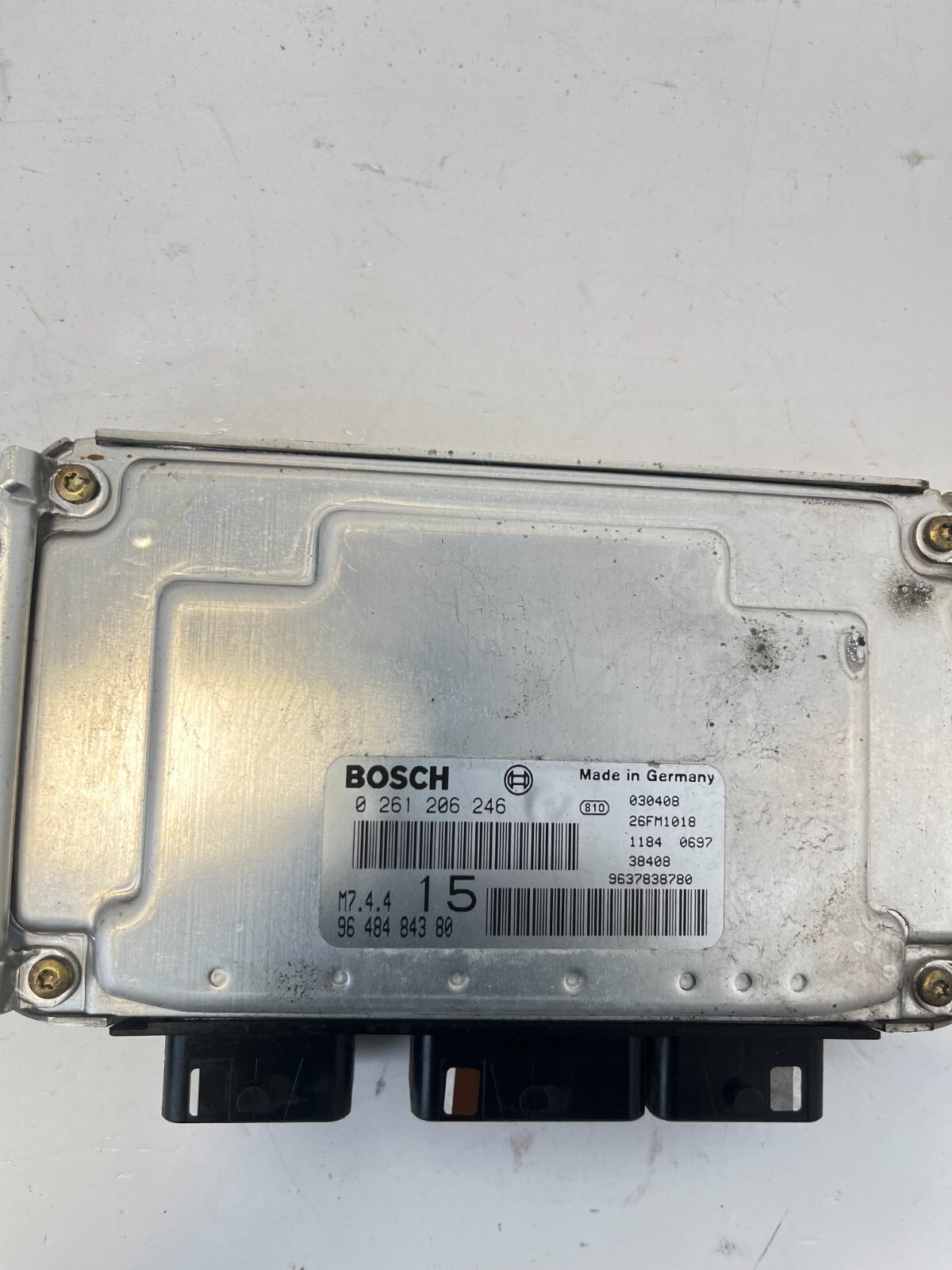 ECU Moteur ECU Citroen Saxo - 9648484380 - 0261206246 - 9637838780 | eBay