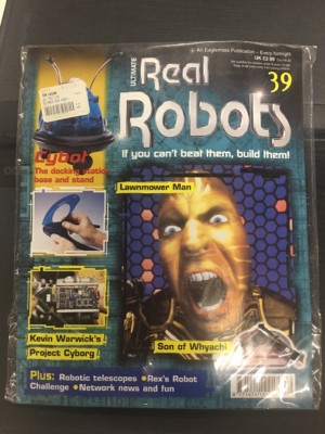ULTIMATE REAL ROBOTS #39 MAGAZINE ISSUE 39 NEW (WITH UNOPENED PART ...