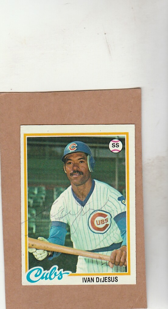 1978 Topps # 152 Ivan DeJesus - autographed card | eBay