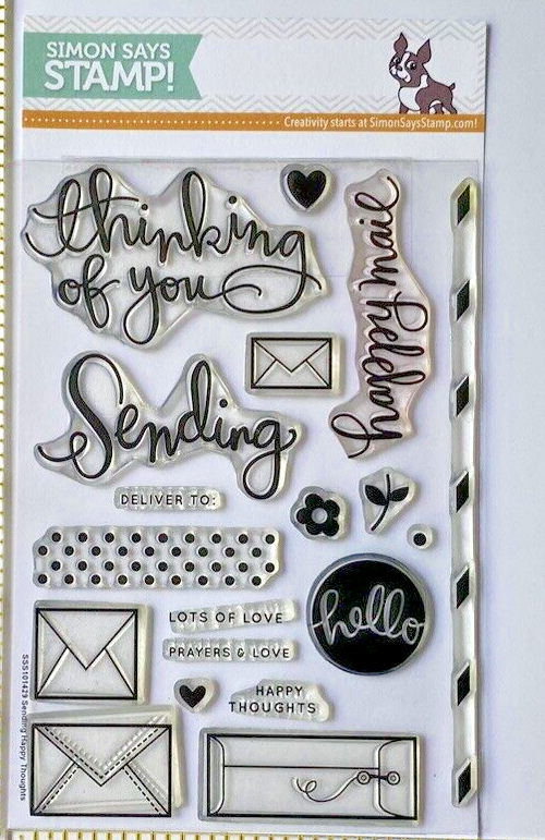 Simon Says Stamp Sending Happy Thoughts Clear Stamp Set | eBay