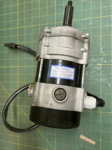 MAGIC MOBILITY POWER WHEELCHAIR MOTOR A9Y1X06572 24 Volt DC | eBay