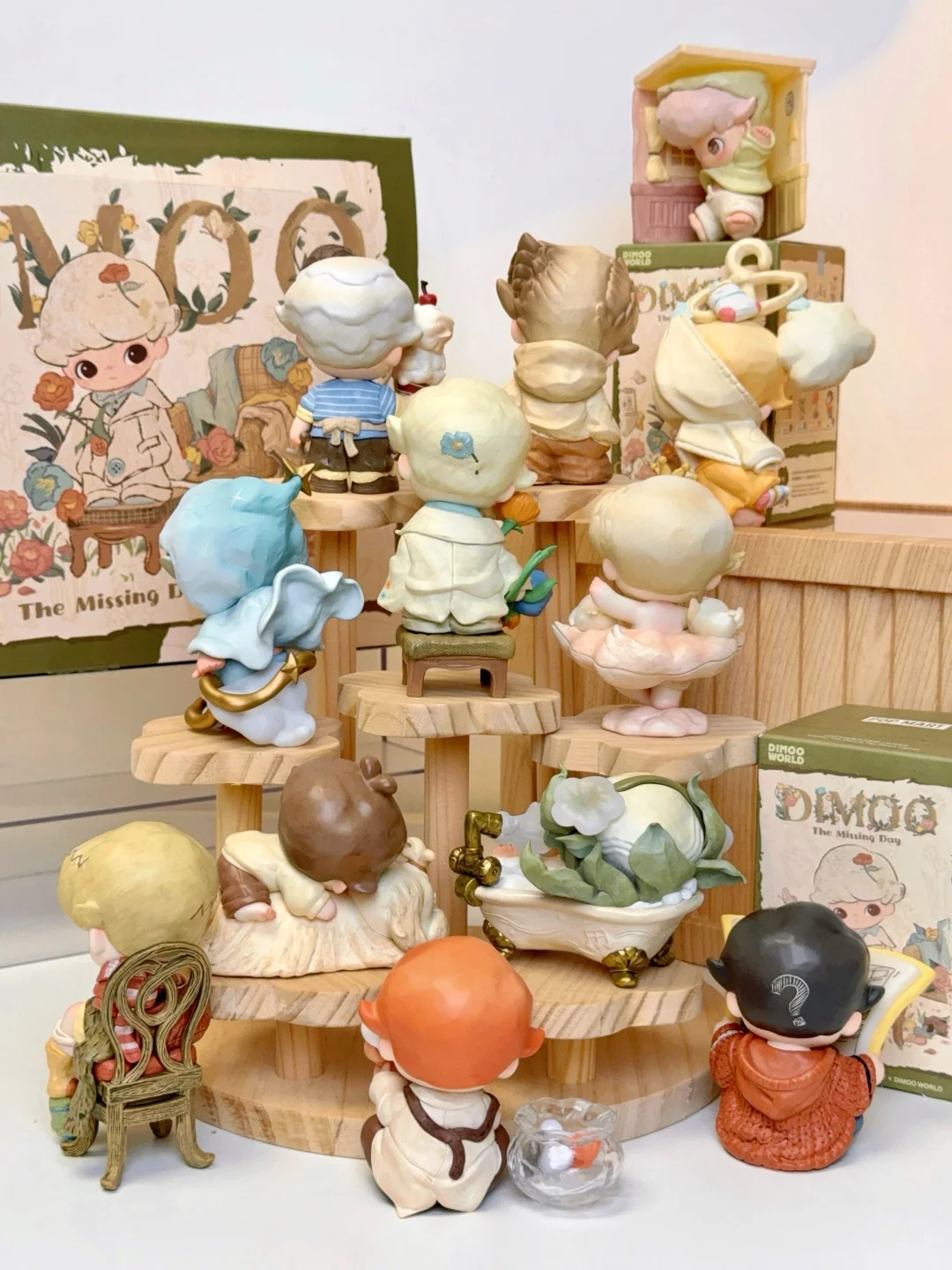 AUTHENTIC DIMOO THE MISSING DAY SERIES BLIND BOX FIGURES TOYS GIFT HOT ...