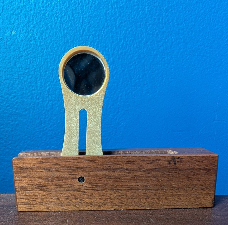 Wooden Record Player Needle and Inspection Cleaning Tool - Vintage 1970 ...