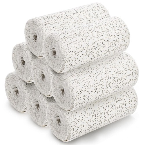8PK 6 in Plaster Cloth Rolls Gauze Bandages for Body Cast Plaster of ...